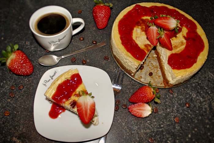 Cheesecake s jahodami :: Jama-cooks.cz